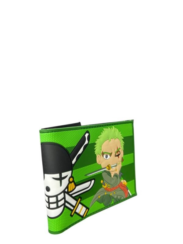 Billetera Goma 3D Zoro One Piece - tumundoanime