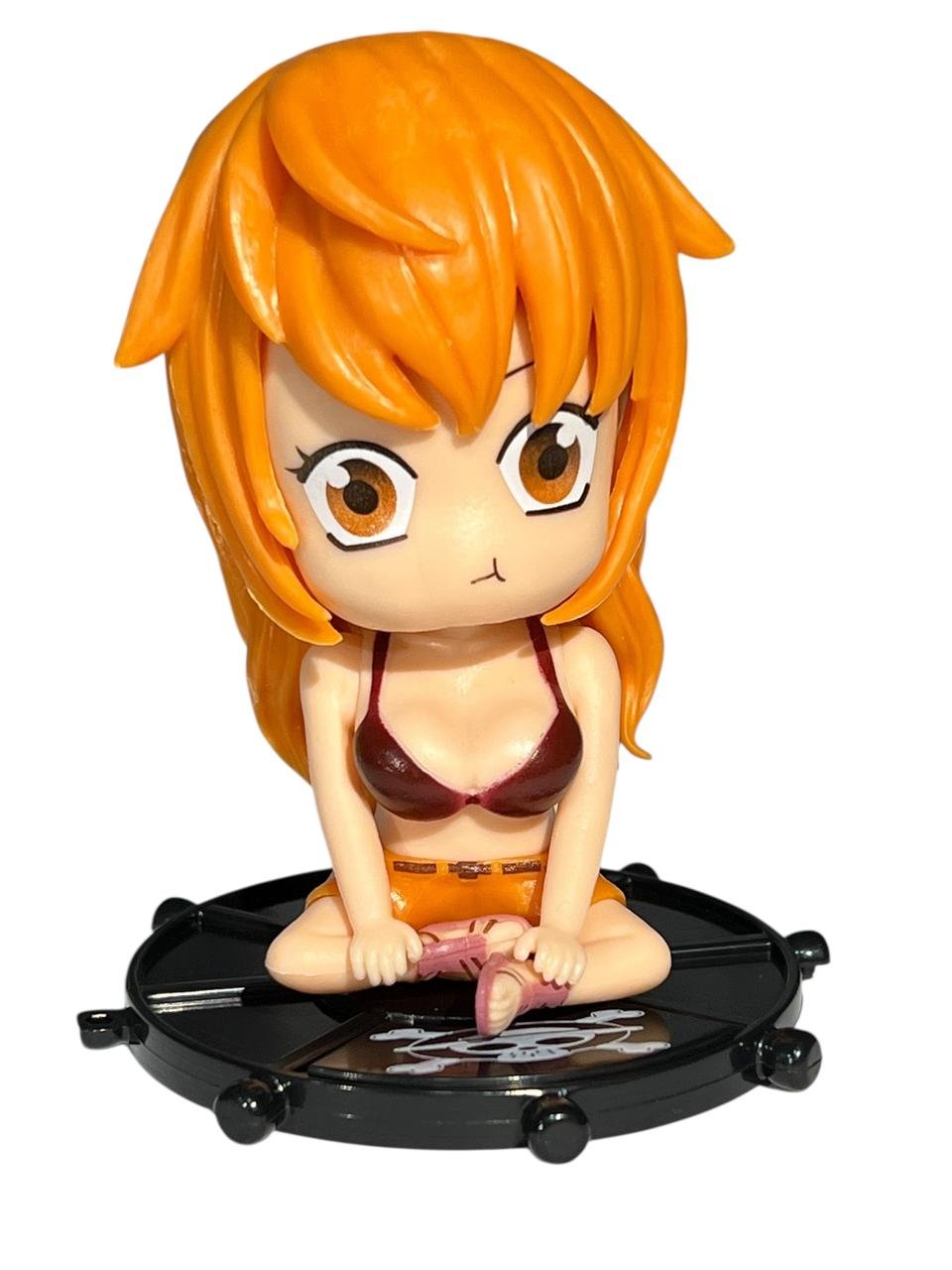 Figura Bobblehead Nami 9cm One Piece - tumundoanime